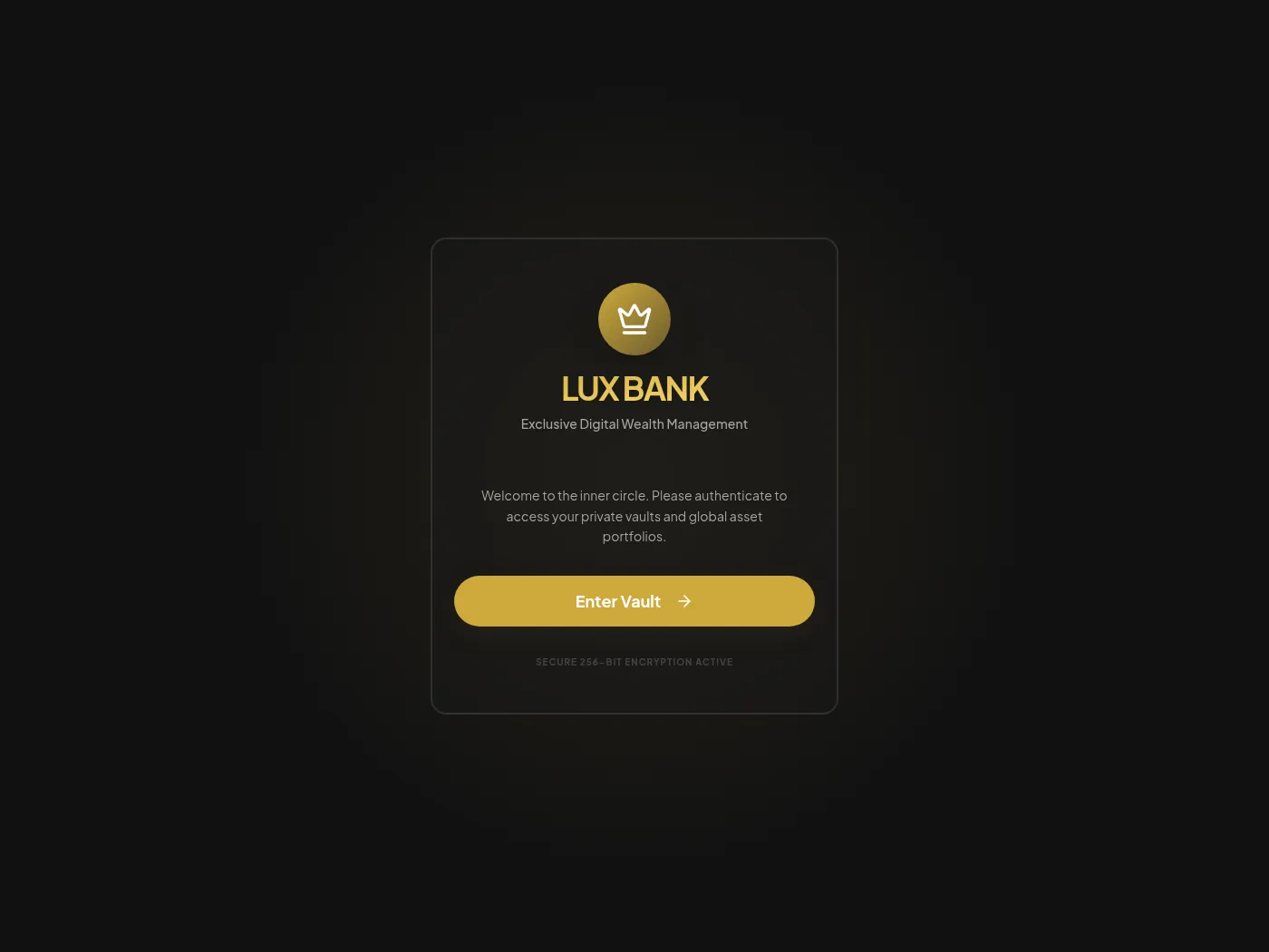 My Lux Banking Simulator