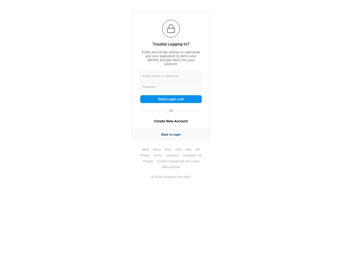 Rickroll Reset Page