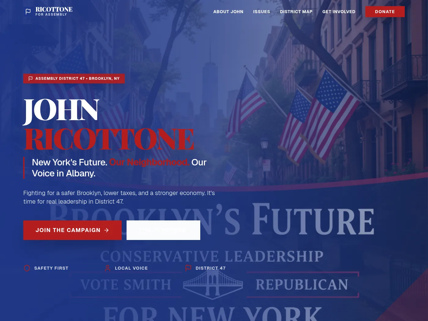 Ricottone Campaign Site