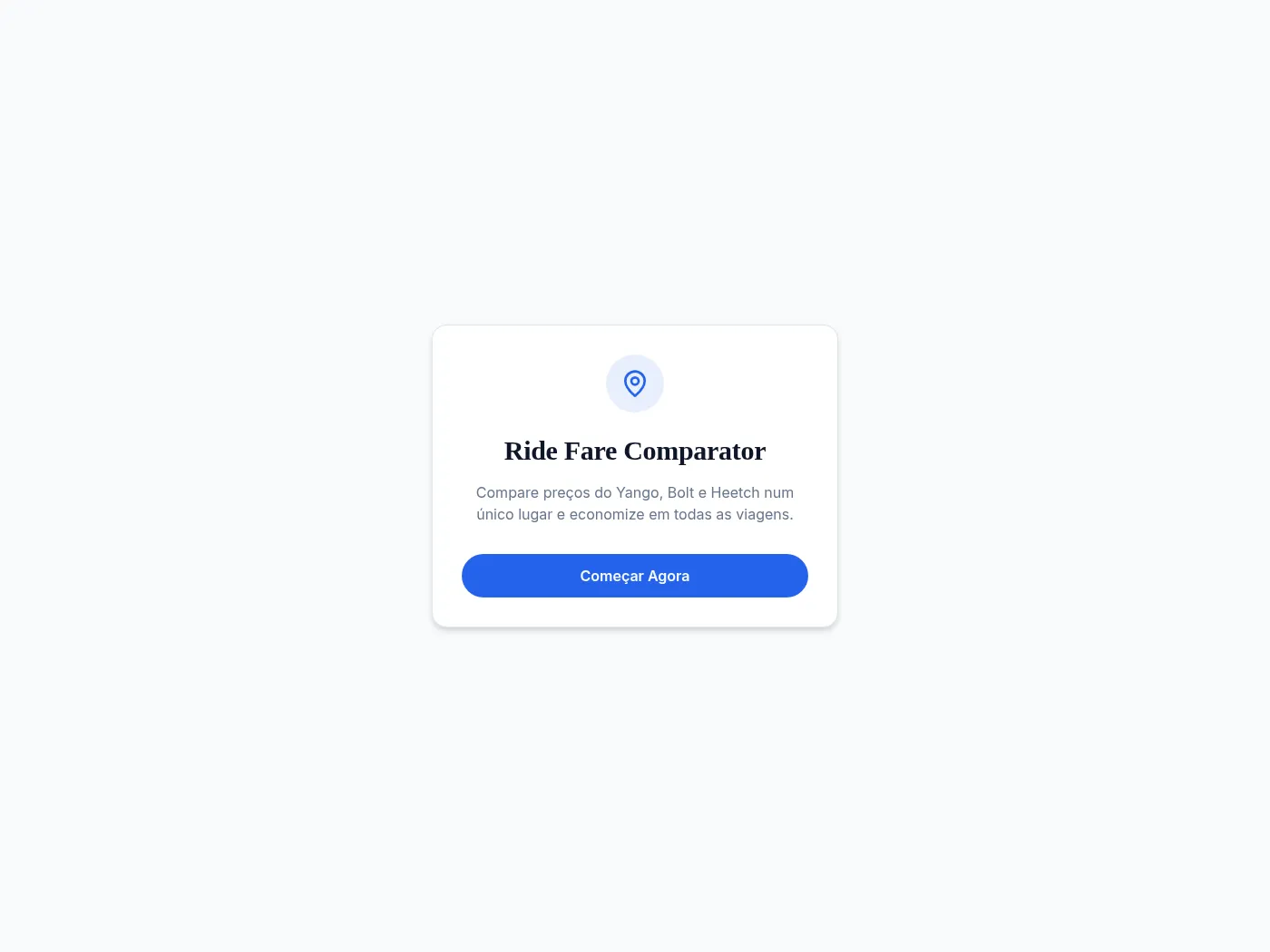 Ride Fare Comparator