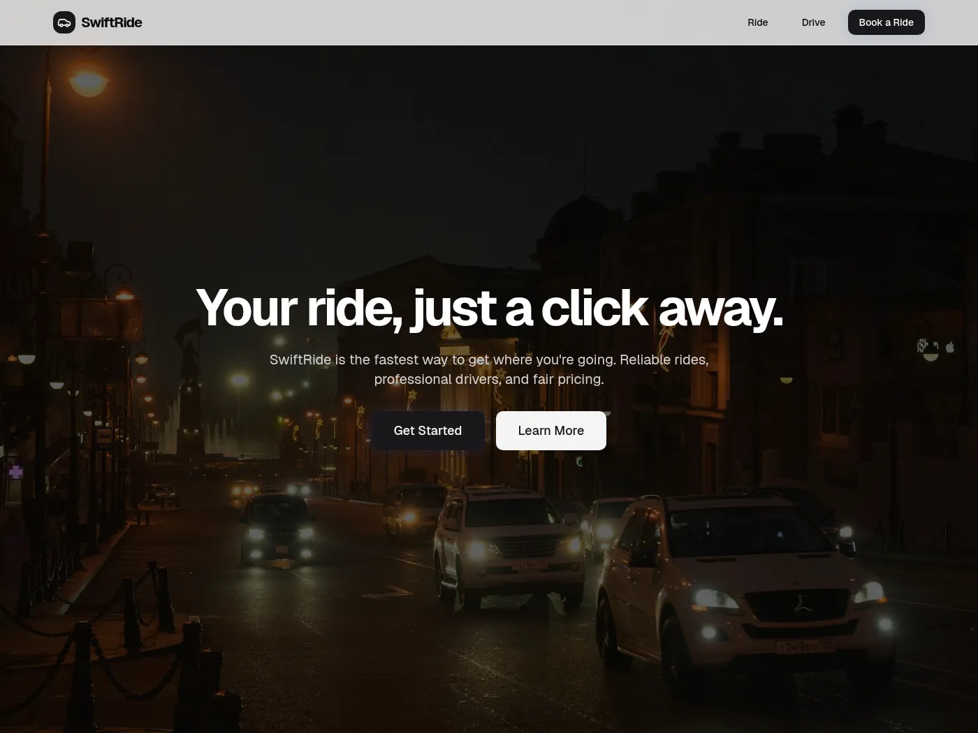 SwiftRide Web