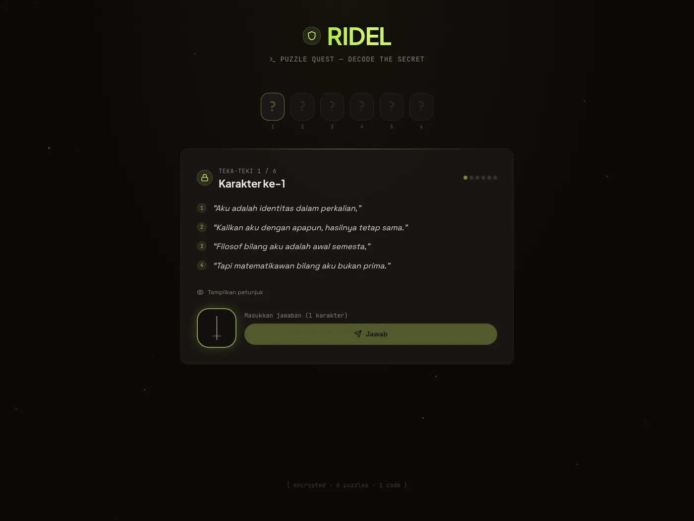 RIDEL Puzzle Quest