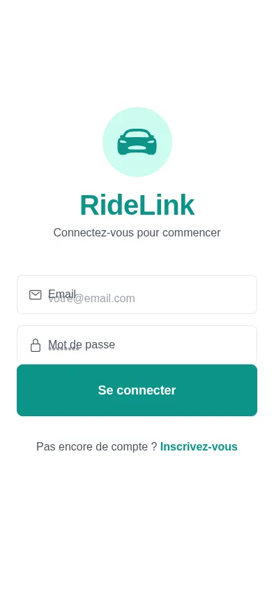 RideLink Mobile
