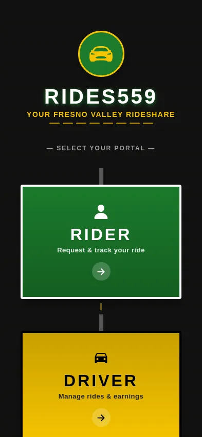 Rides559 RideShare App
