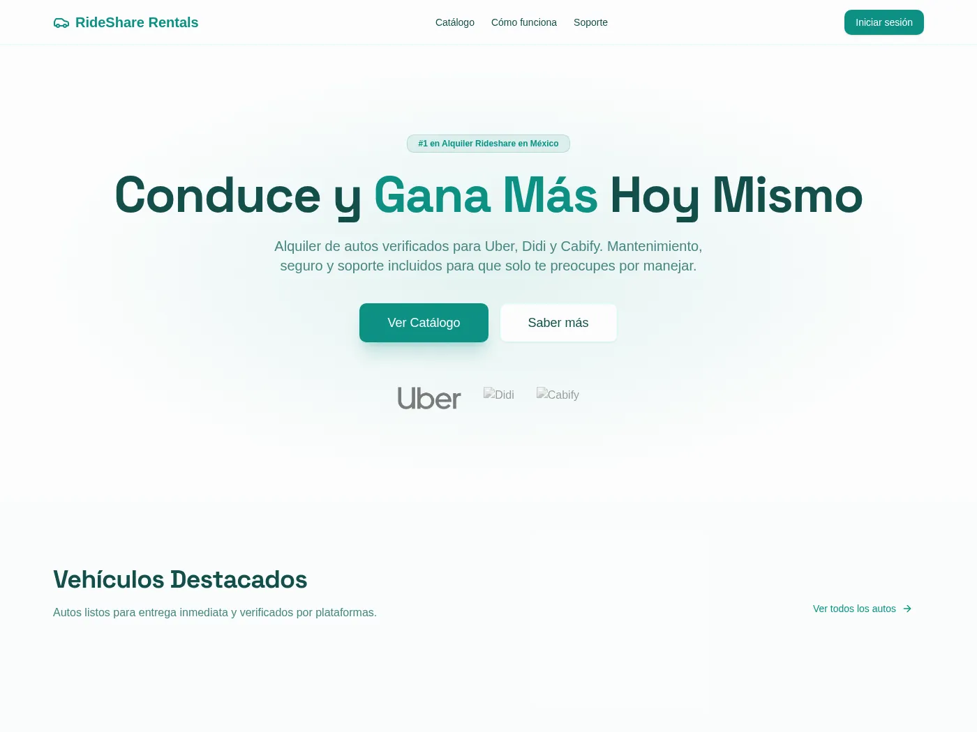 RideShare Car Rentals