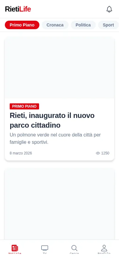 Rieti Life News App