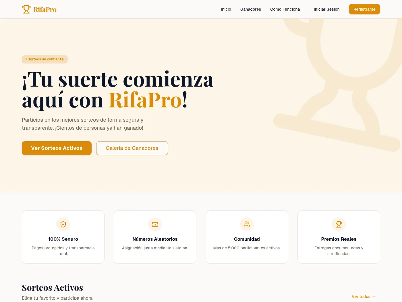 RifaPro Web Platform