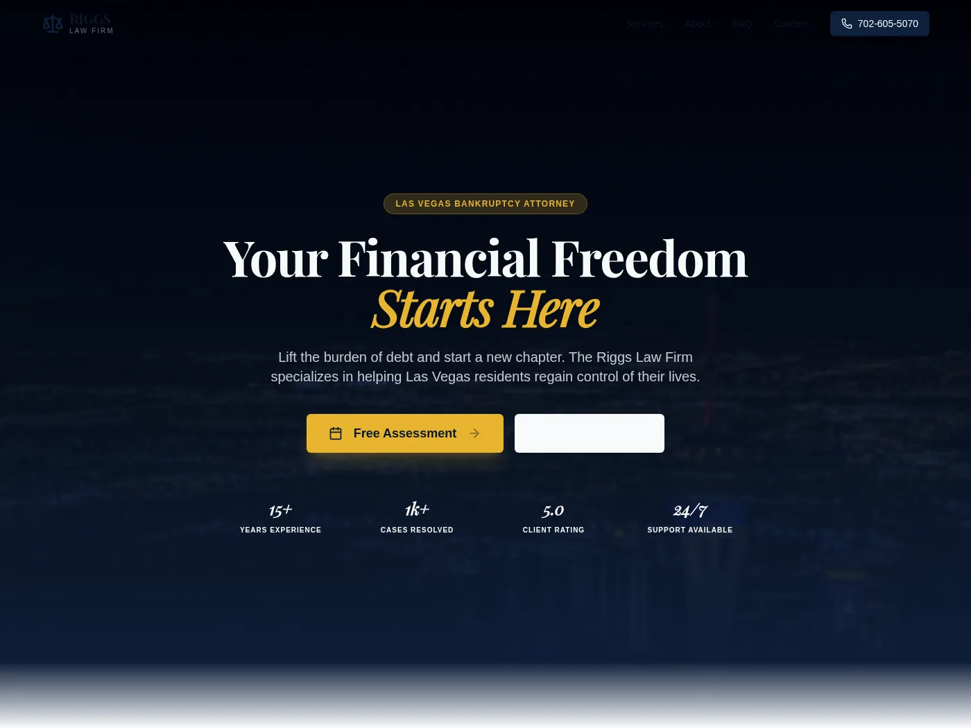Riggs Law Firm Website