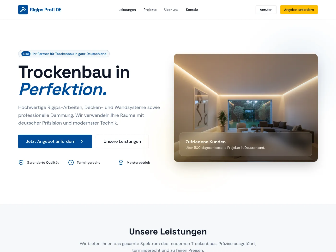 Rigips Werbung Germany