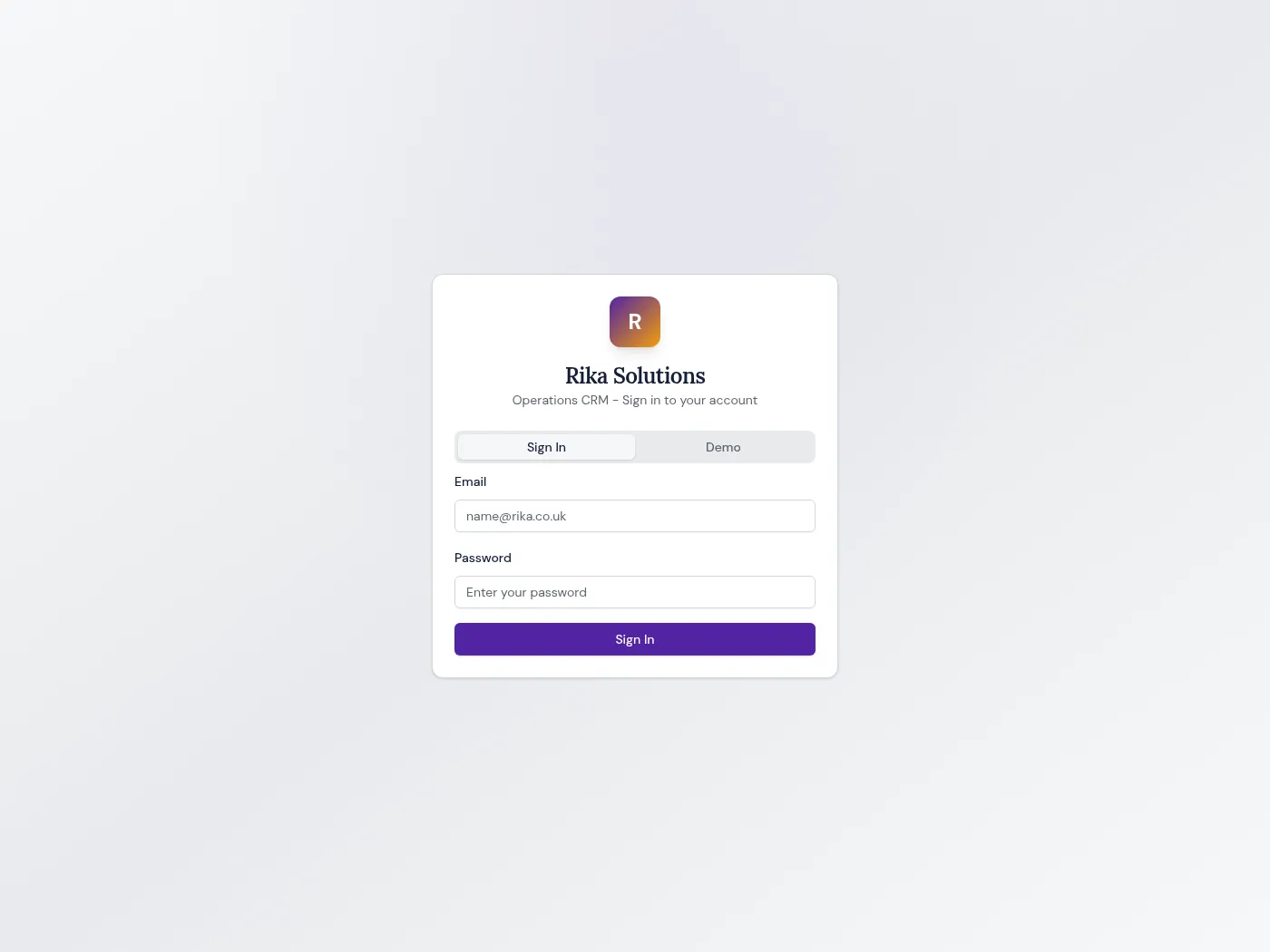 RikaOps CRM Suite