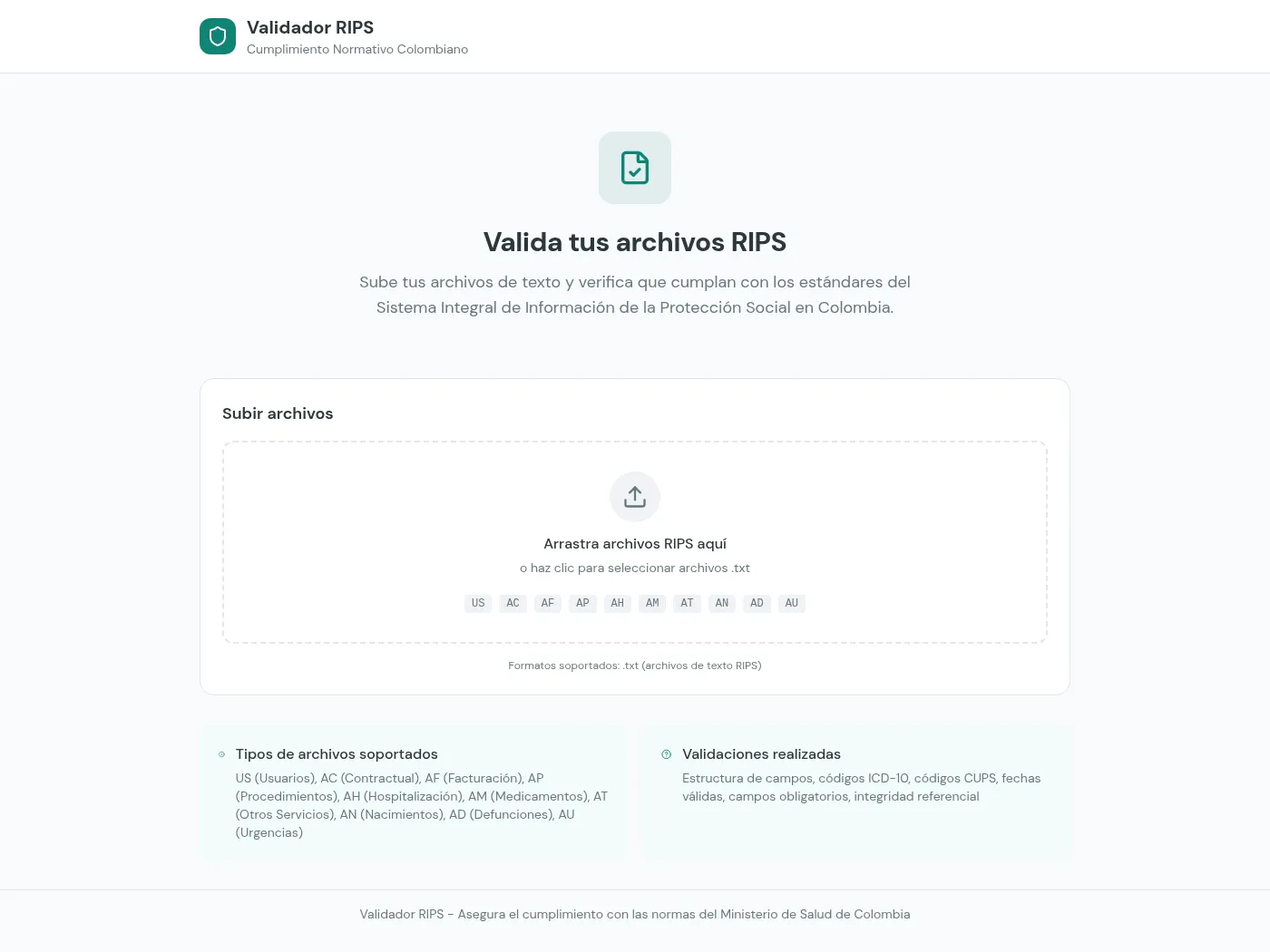 RIPS Validator App