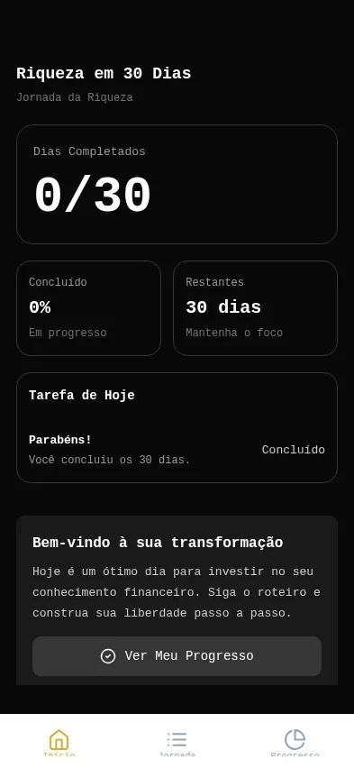 Riqueza em 30 Dias