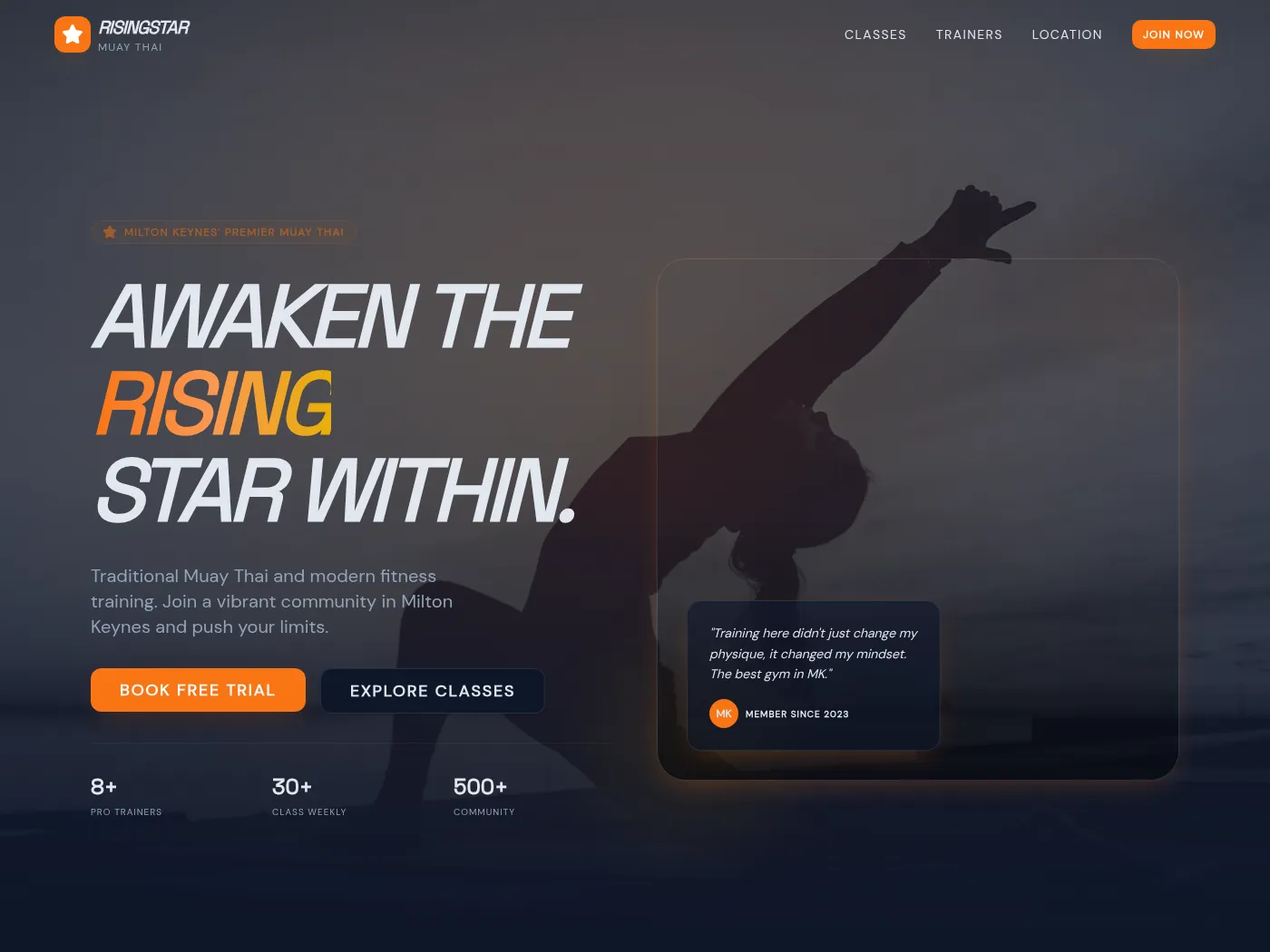 Risingstar Muaythai Site