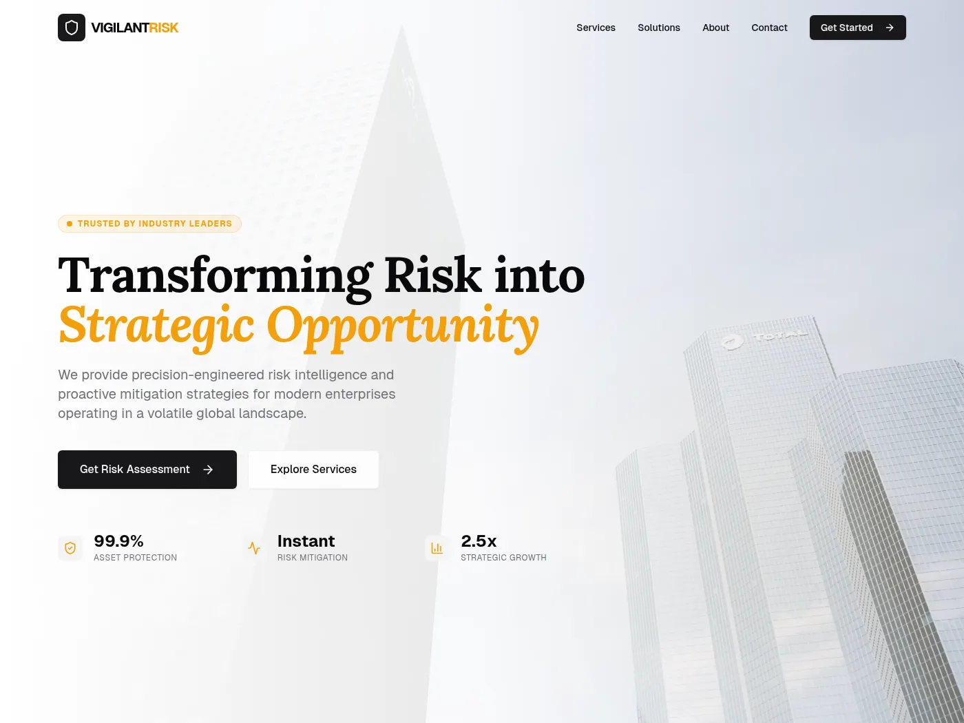 Risk Consultation Website