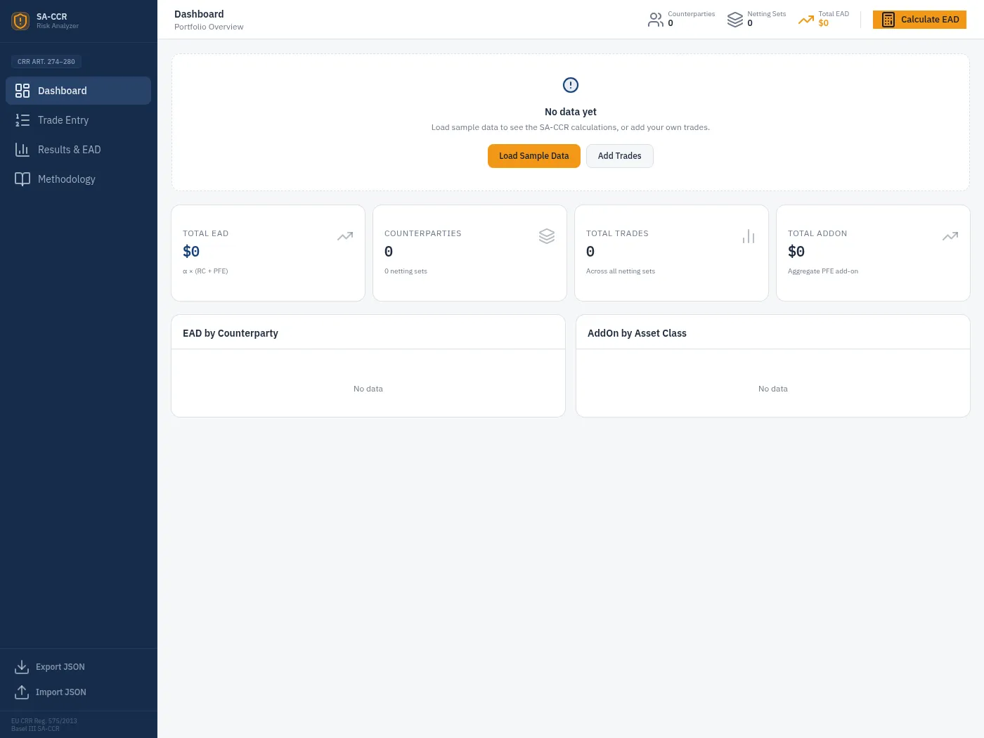 Counterparty Risk Analyzer