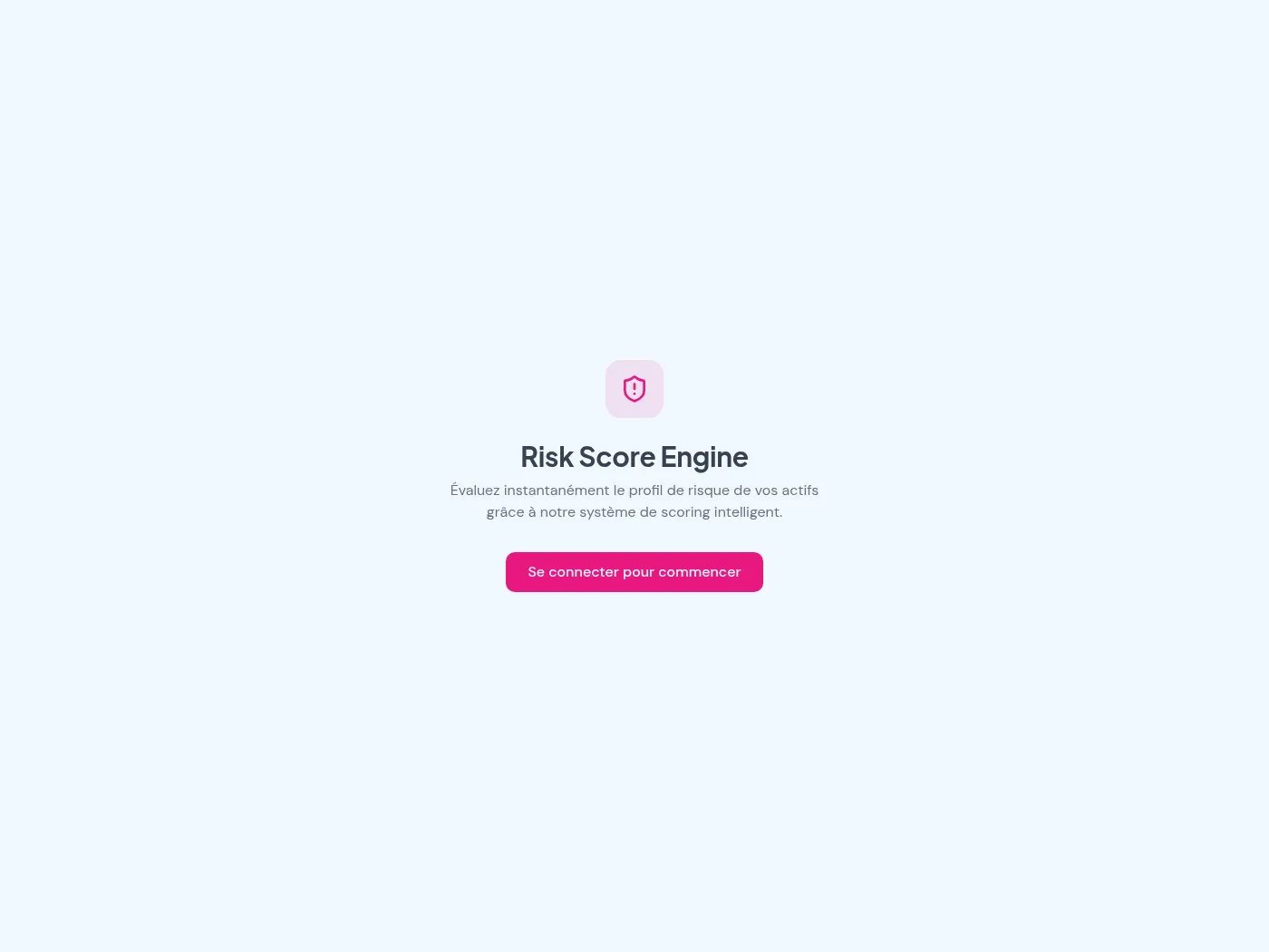 Risk Score Engine
