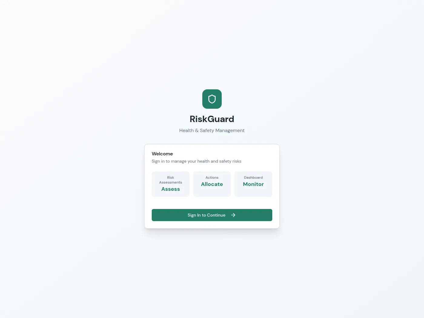 RiskGuard Manager