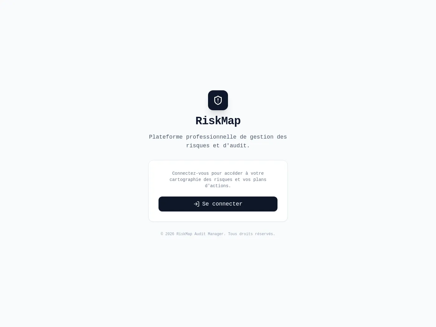 RiskMap Audit Manager