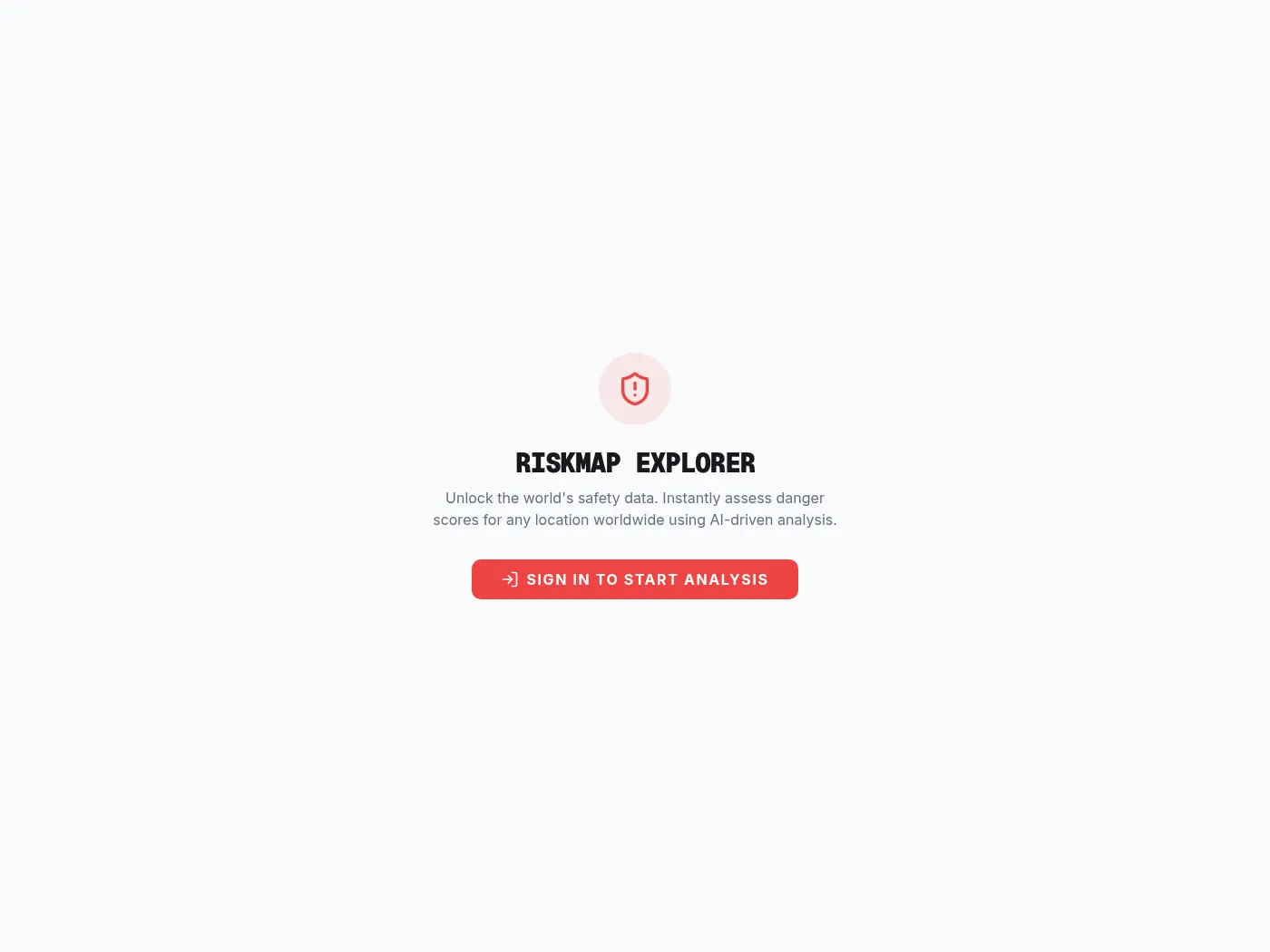 RiskMap Explorer