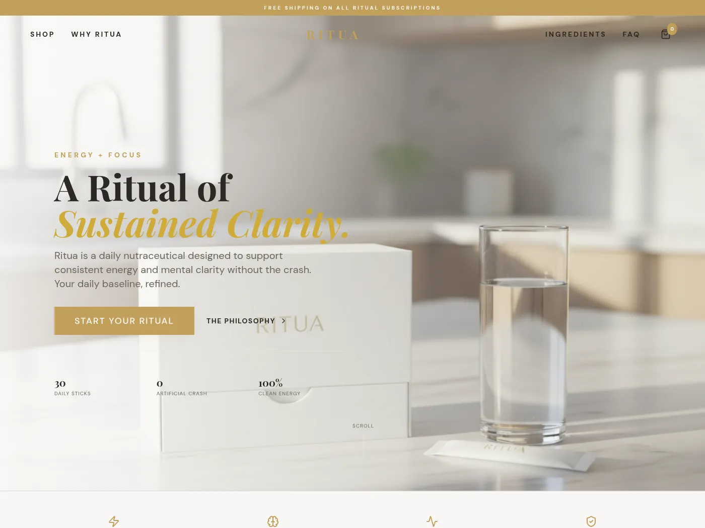 Ritua DTC Web Experience