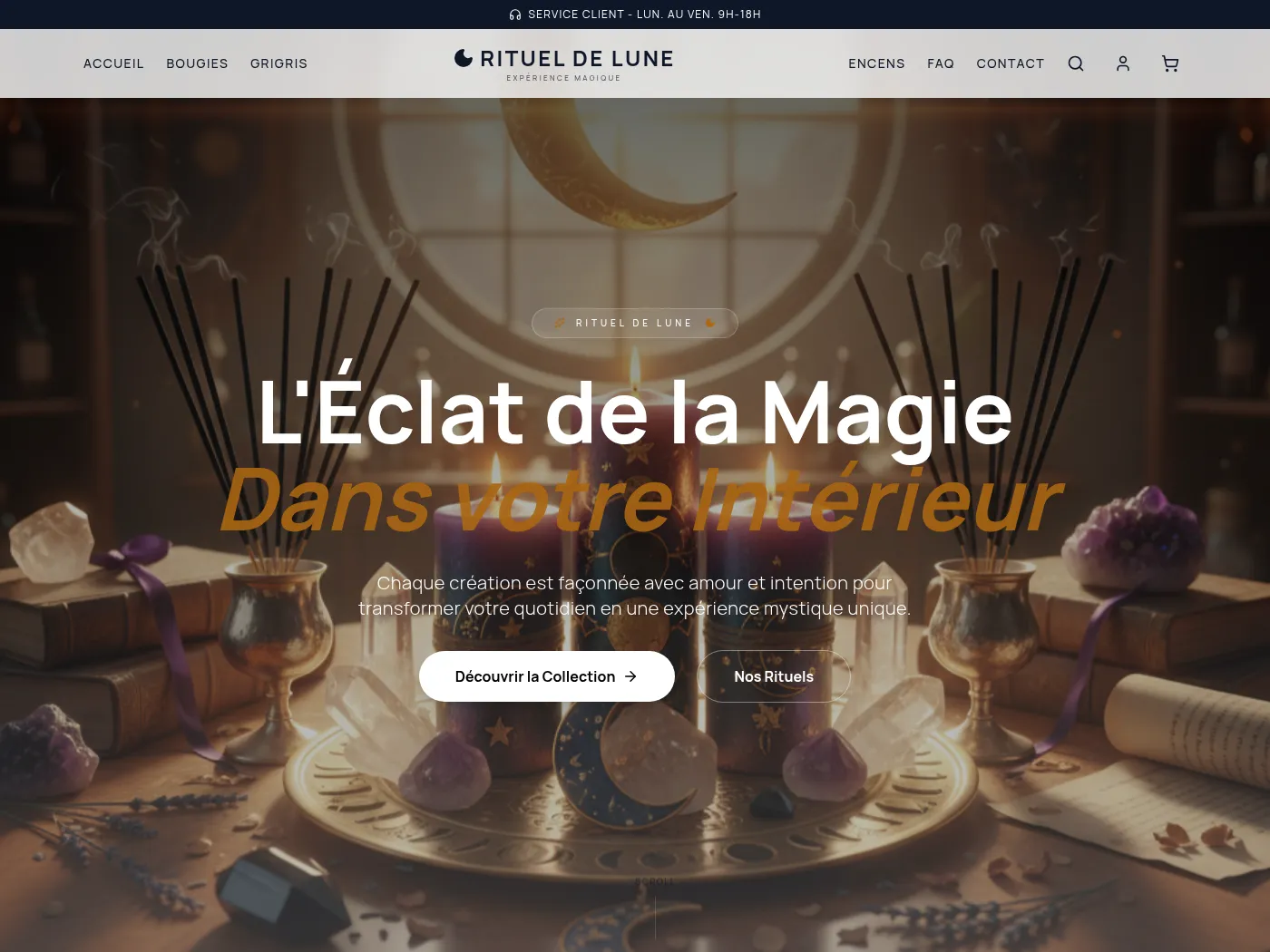 Rituel de Lune Site