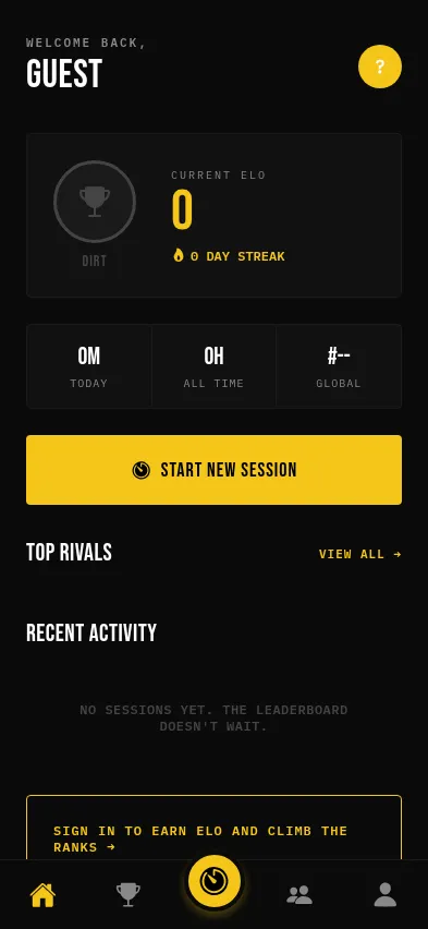 RIVAL – Competitive Focus App