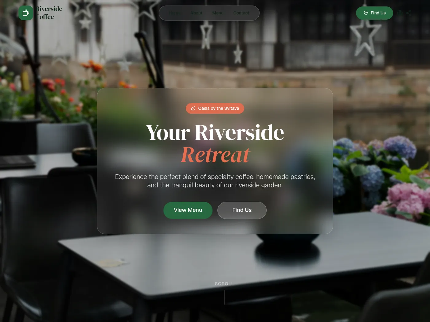 Riverside Coffee Website
