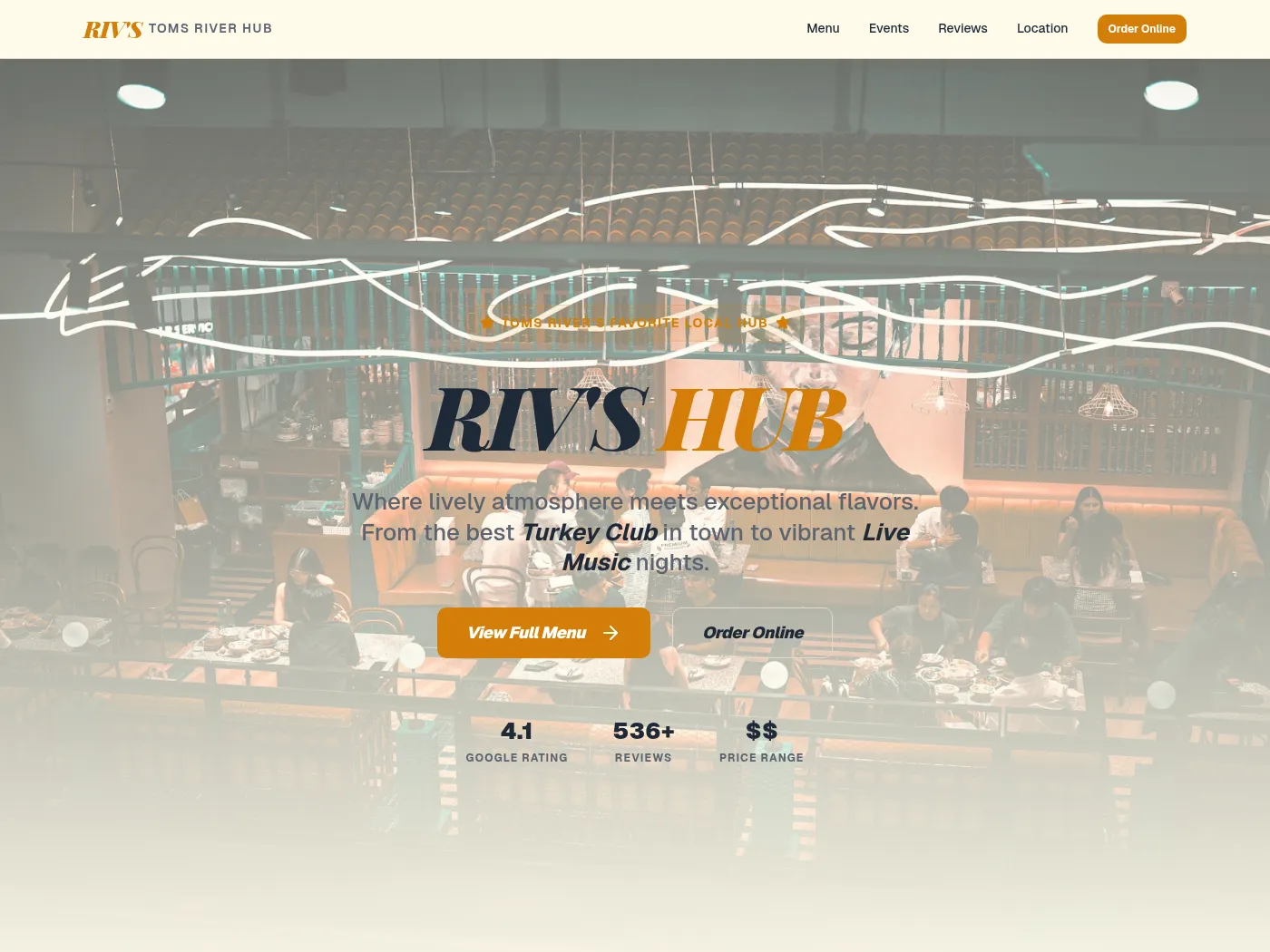 Riv's Toms River Hub Site