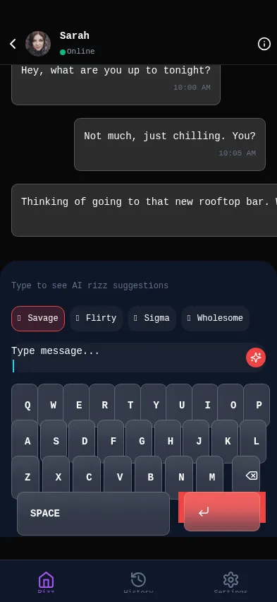 RizzBoard AI Keyboard