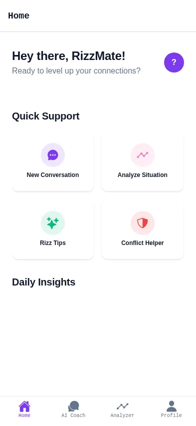 RizzMate AI Coach