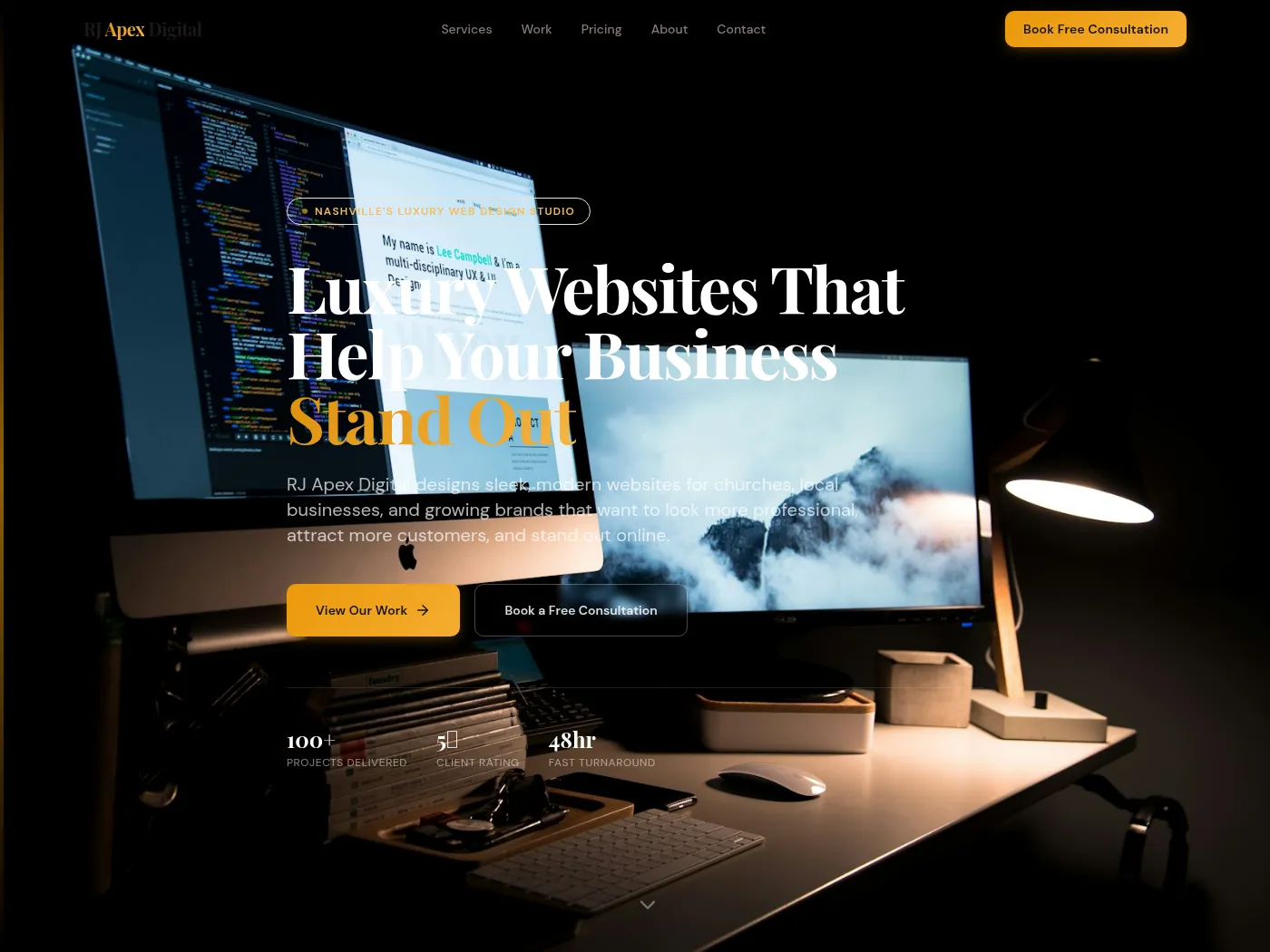RJ Apex Website Studio