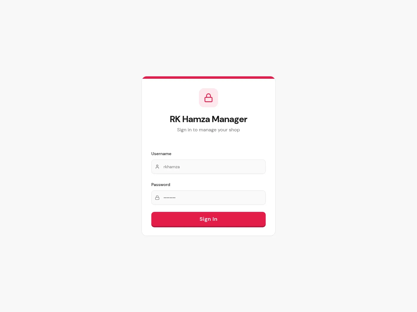 RK Hamza Repair Manager