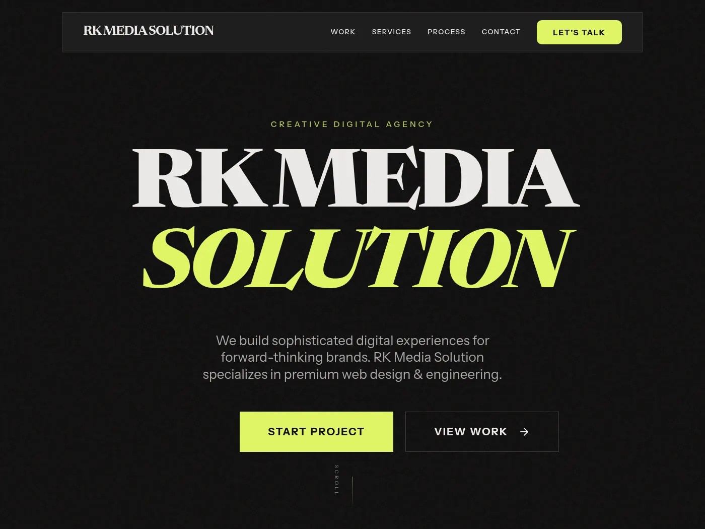 RK Media Landing