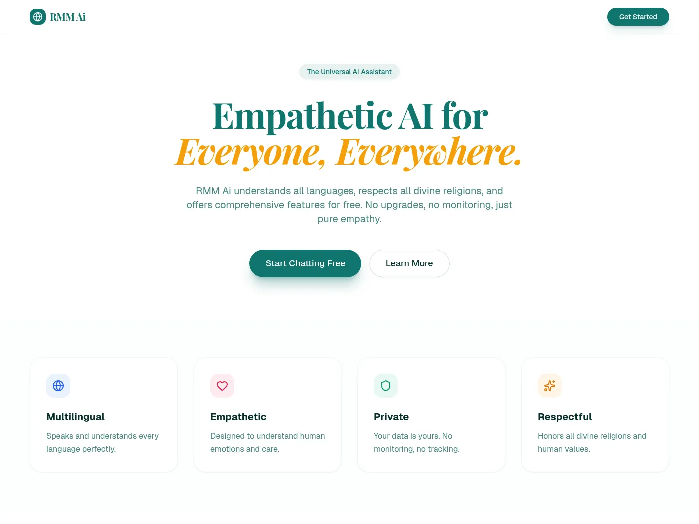 RMM Ai Universal Assistant