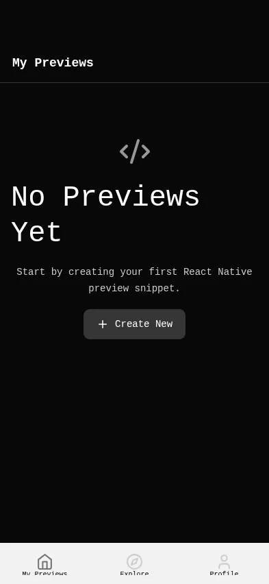 Live React Native Preview