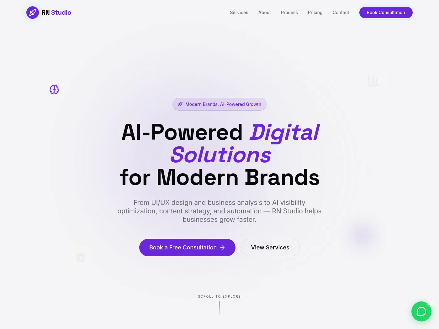 RN Studio Agency Site