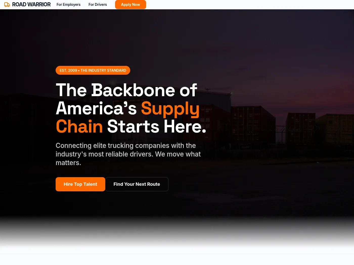 Road Warrior Staffing Site