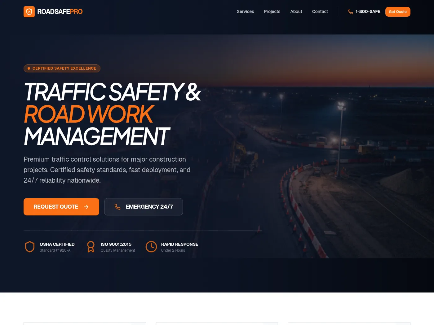 RoadSafe Pro Website