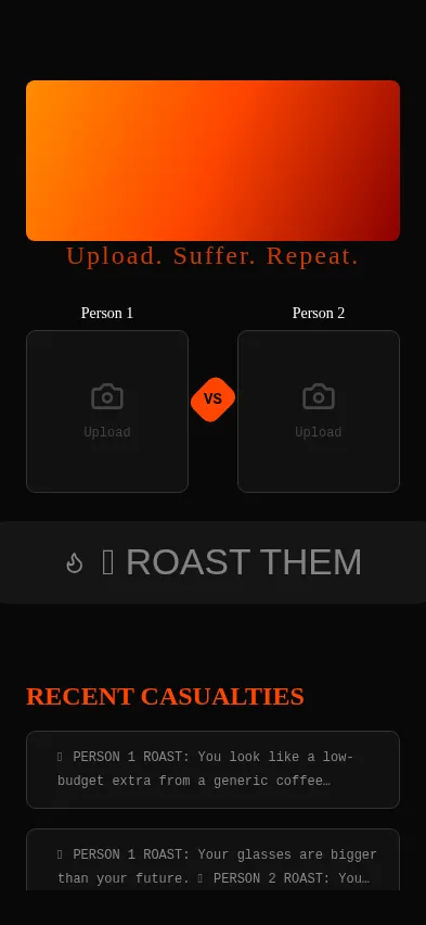 ROAST ME App