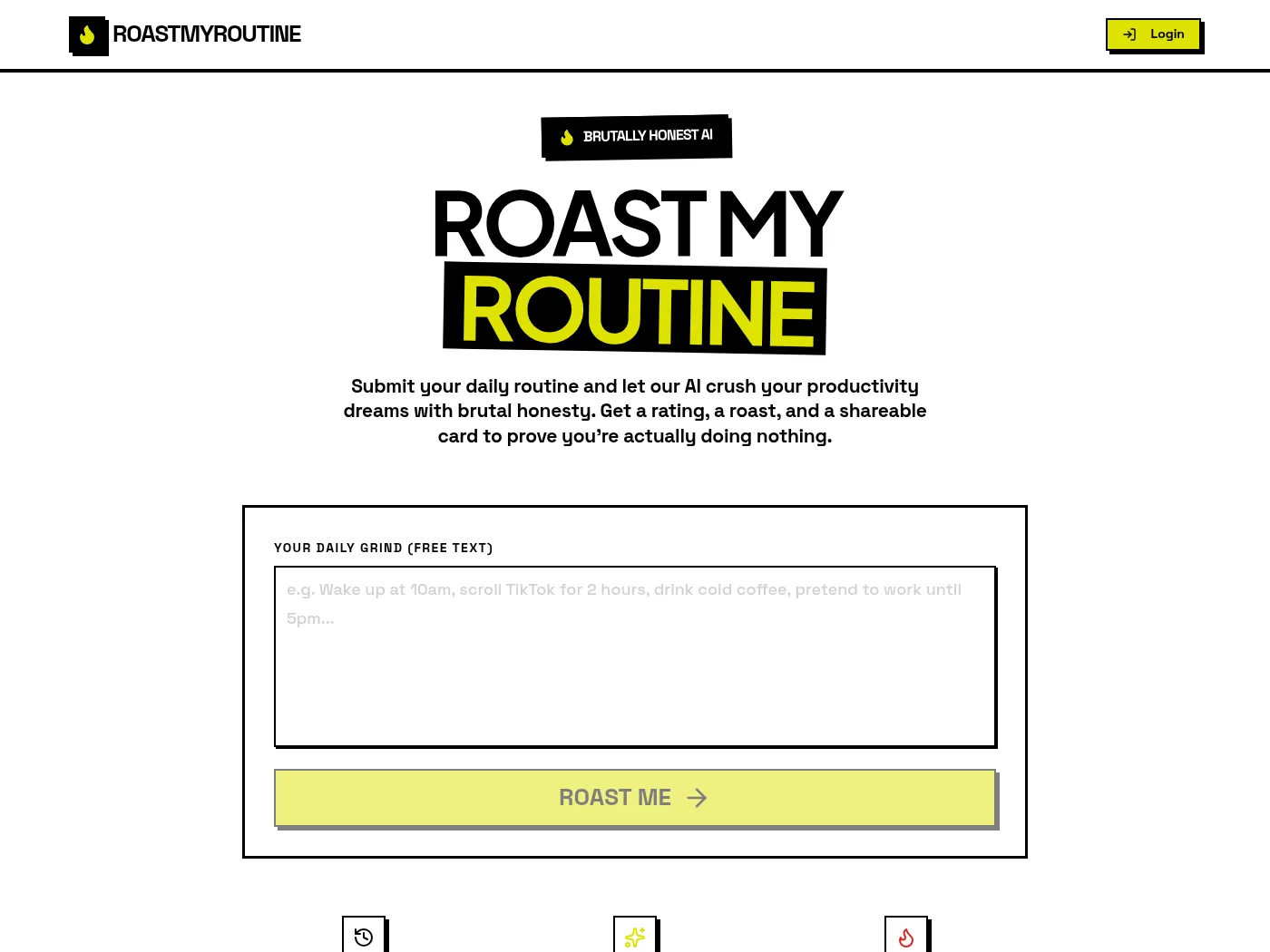 RoastMyRoutine