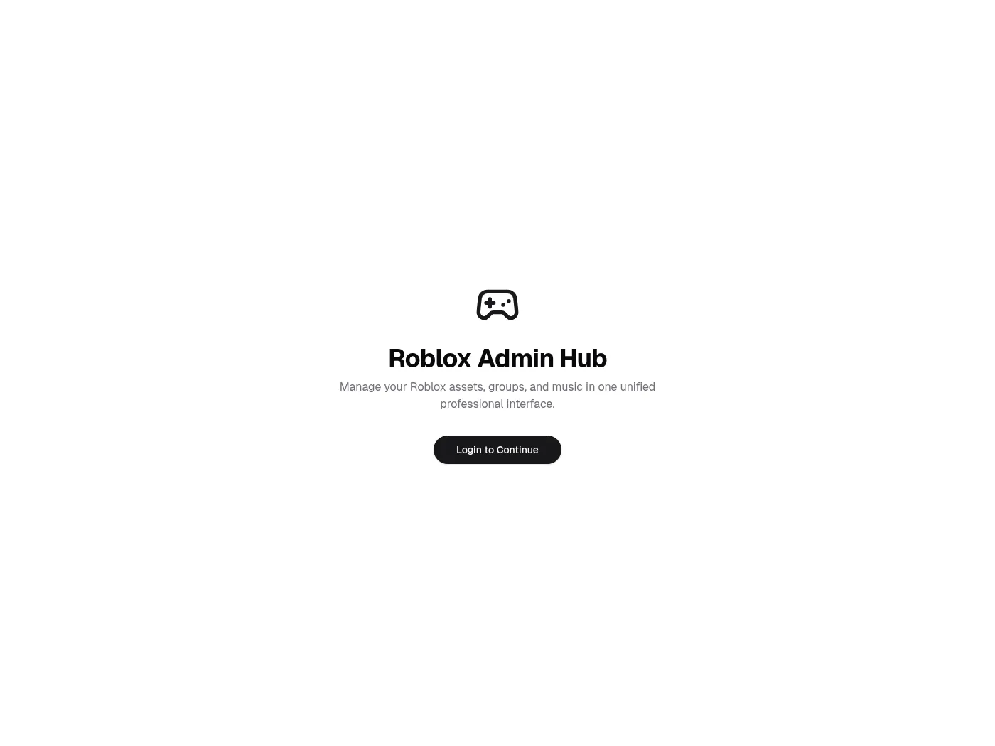 Roblox Admin Hub