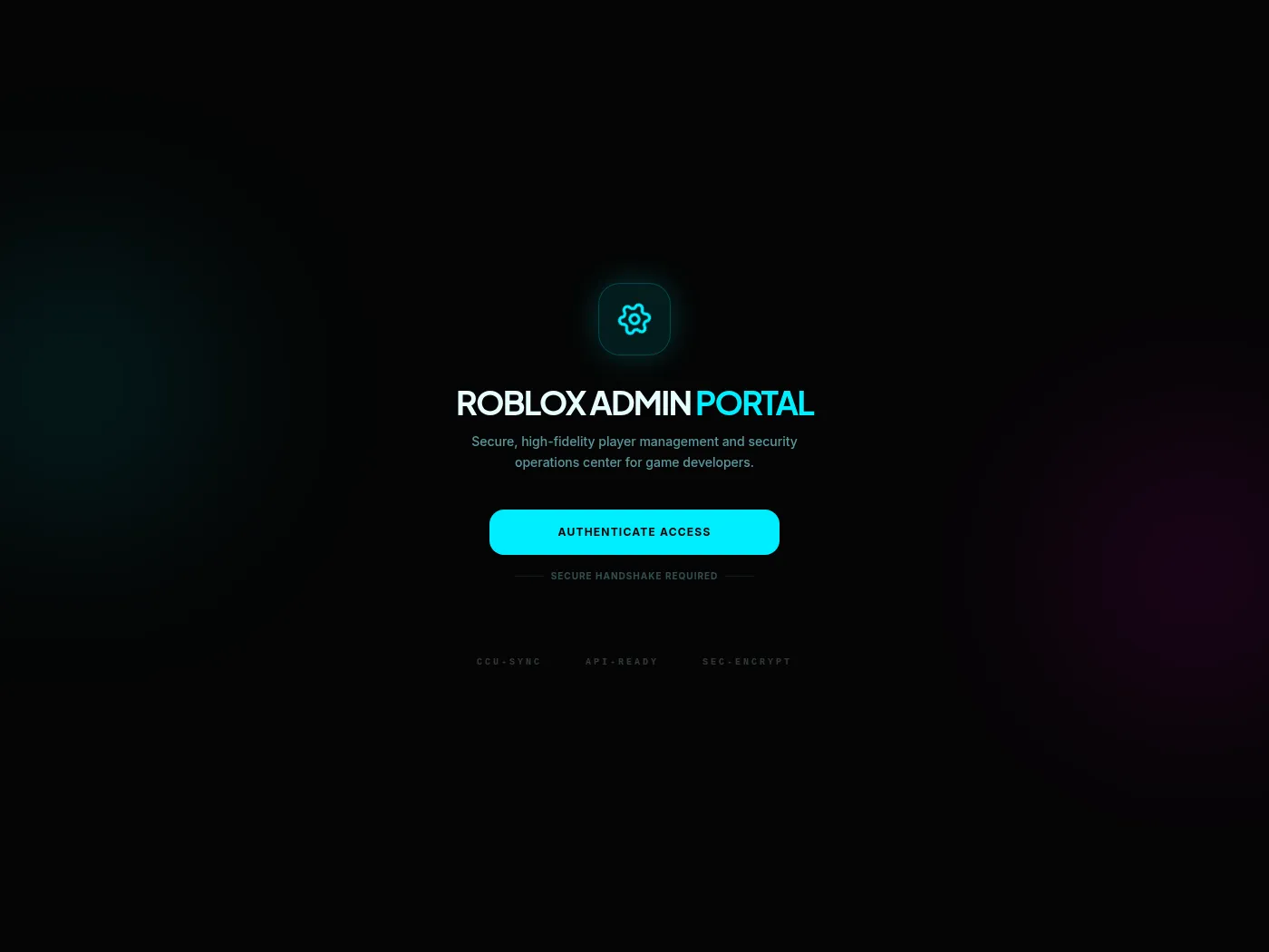 Roblox Admin Panel