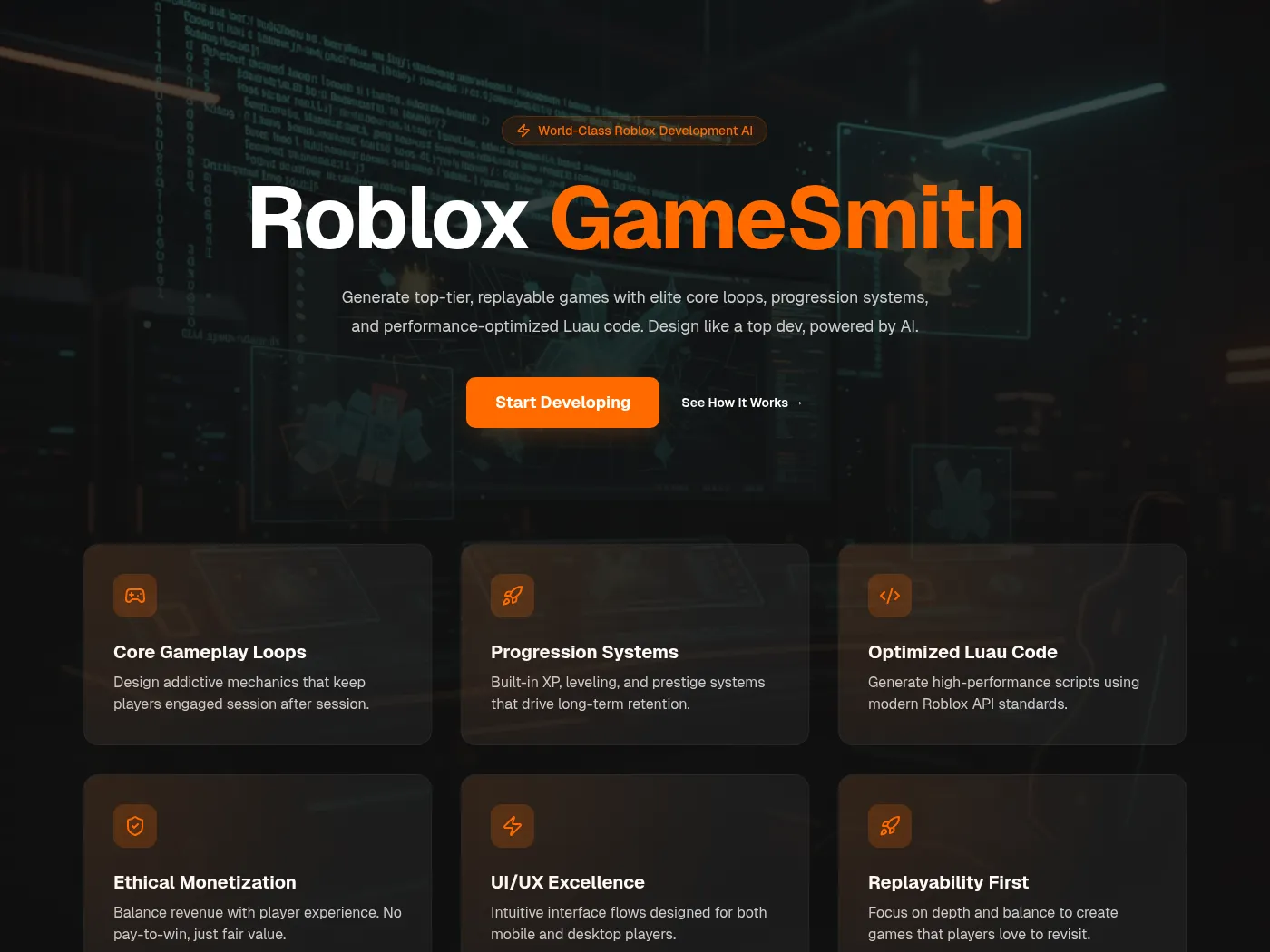 Roblox GameSmith AI