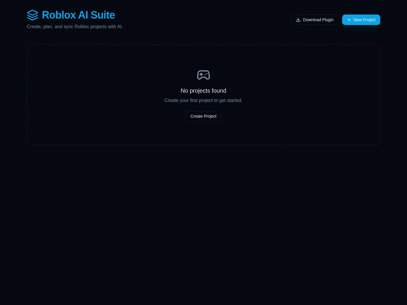 Roblox AI Game Dev Suite