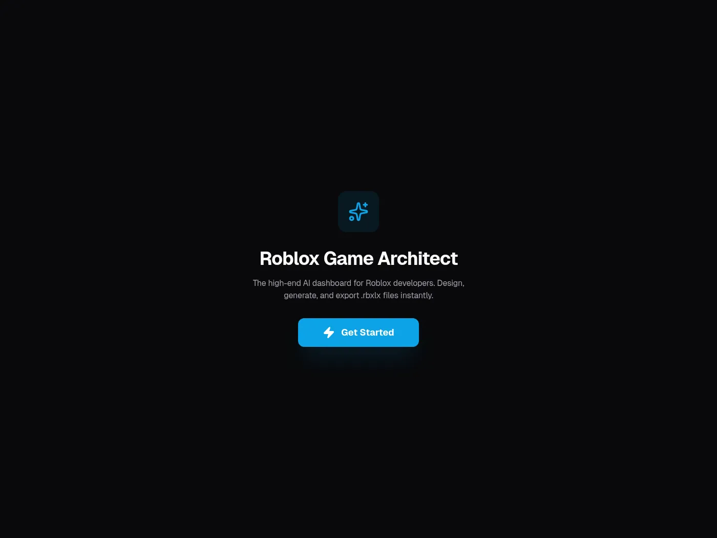 Roblox Game Architect