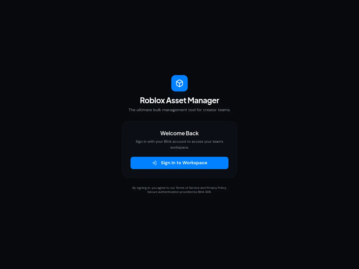 Roblox Asset Manager