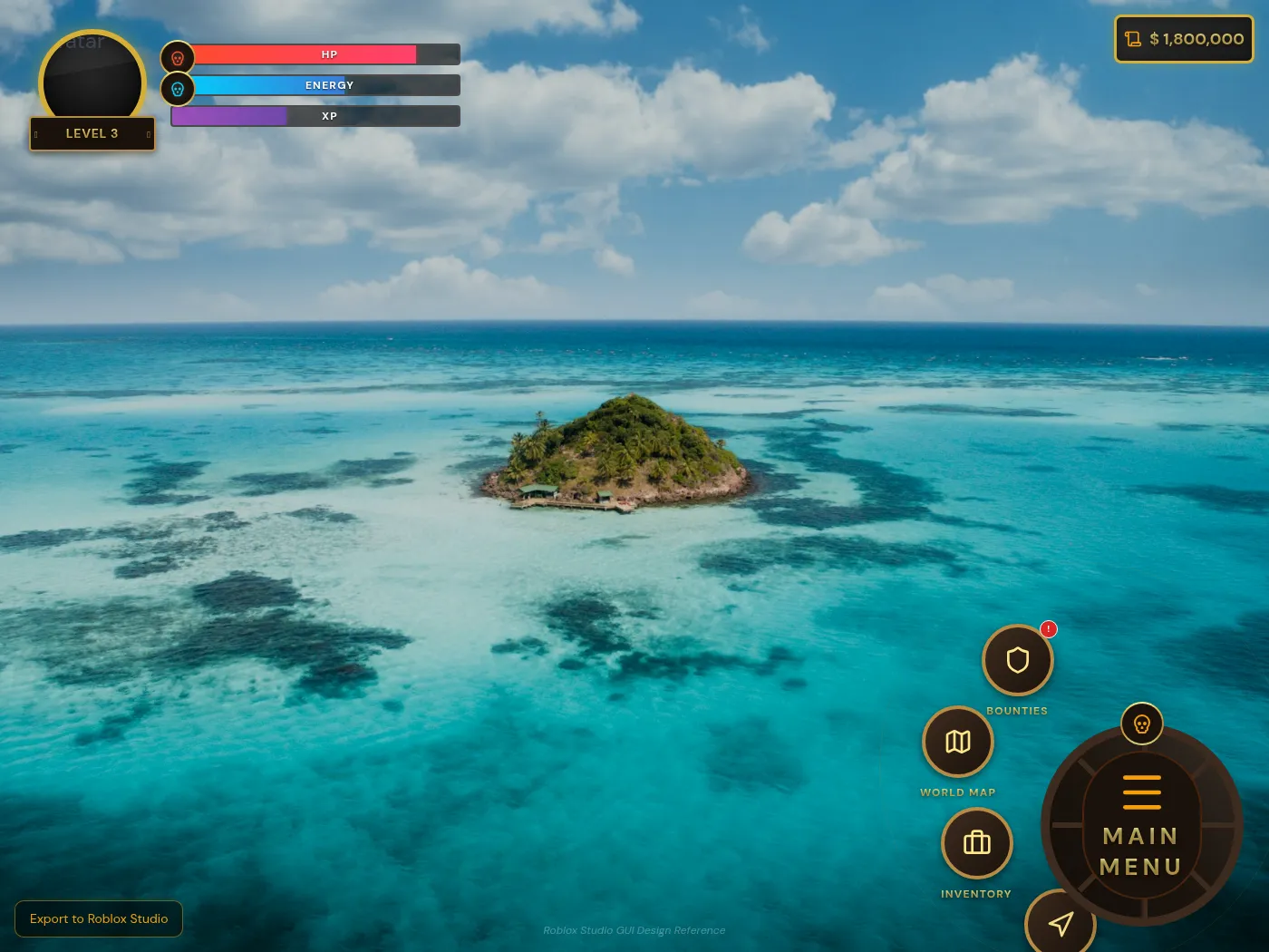 Roblox Studio Avatar UI