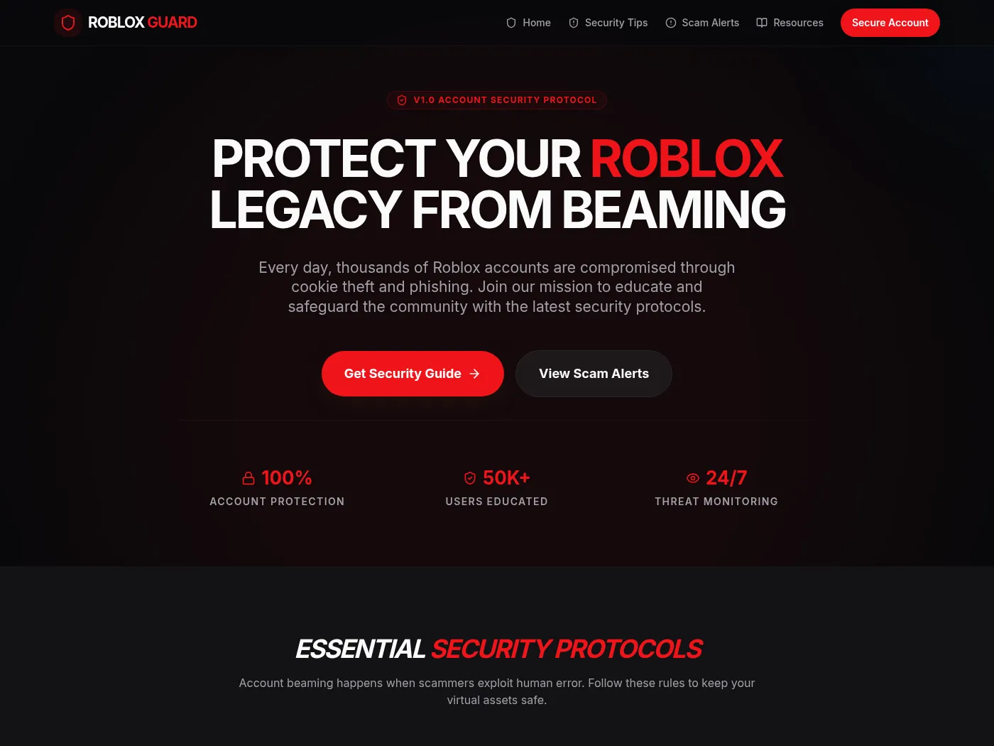 Roblox Beam Guard
