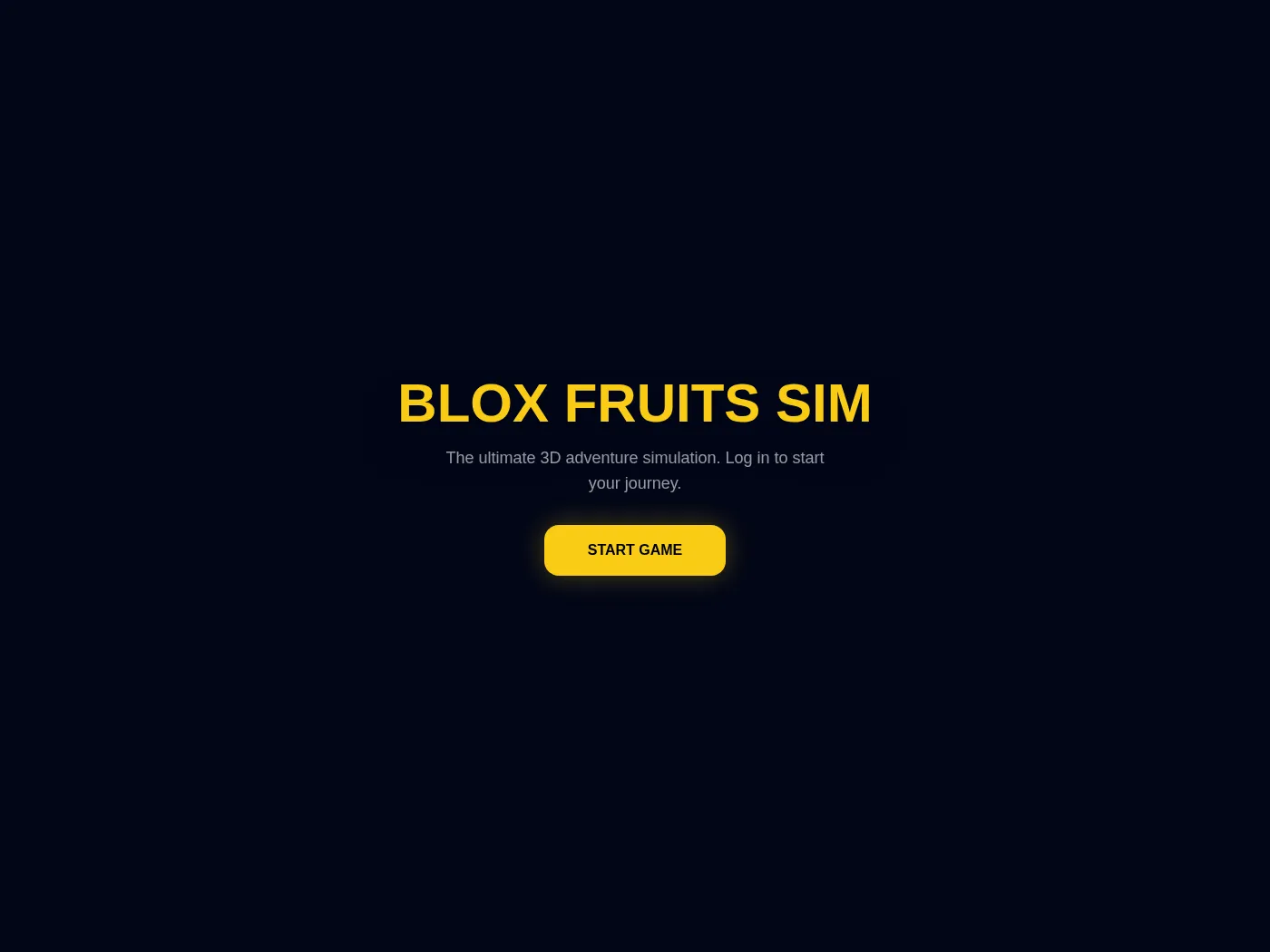 Map Blox Fruits Game
