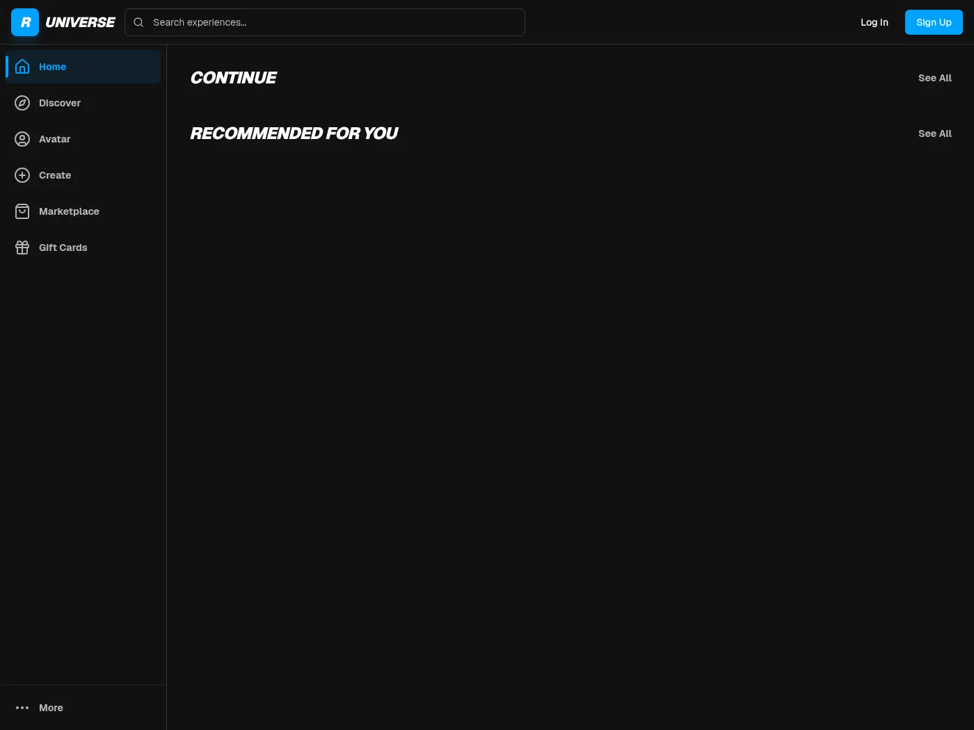 Roblox Universe Clone